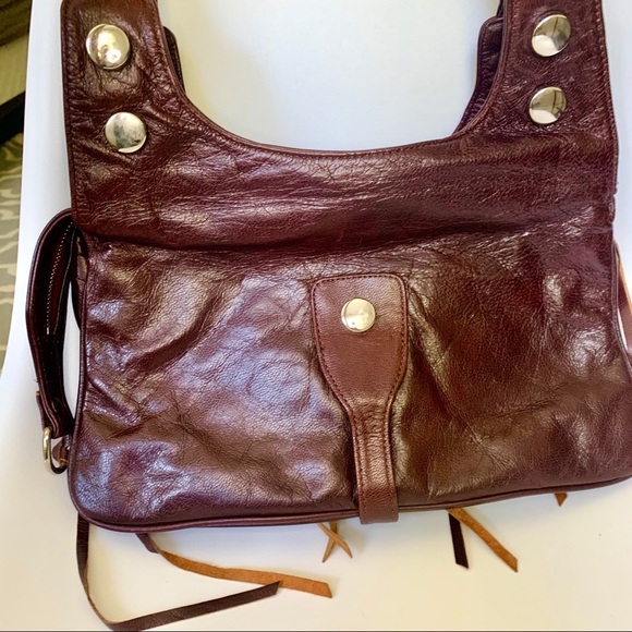 Botkier | Bags | Botkier Bag Vintage Nod To Balenciaga In Burgundy ...